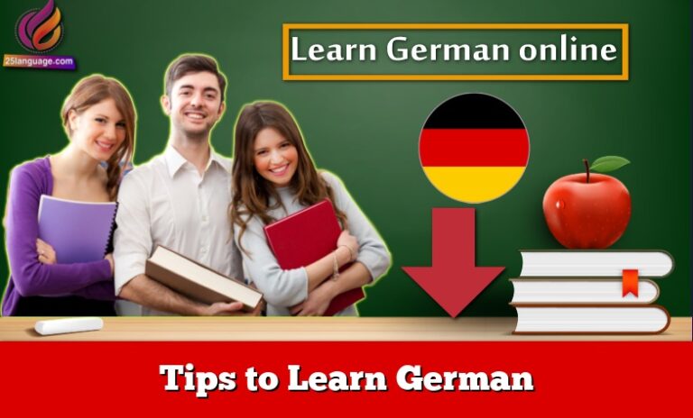 Tips to learn German
